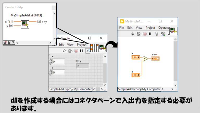 PythonからLabVIEWで作成したdllを呼び出す | マーブルルール